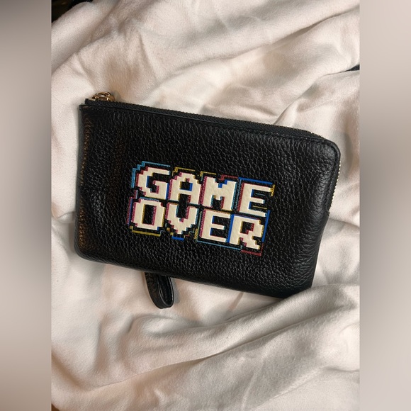 Bags | Coach Pacman Game Over Wristlet | Poshmark